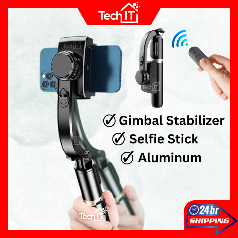 Gimbal Stabilizer For Phone Selfie Stick Tripod 3 in 1 Phone Stabilizer ...