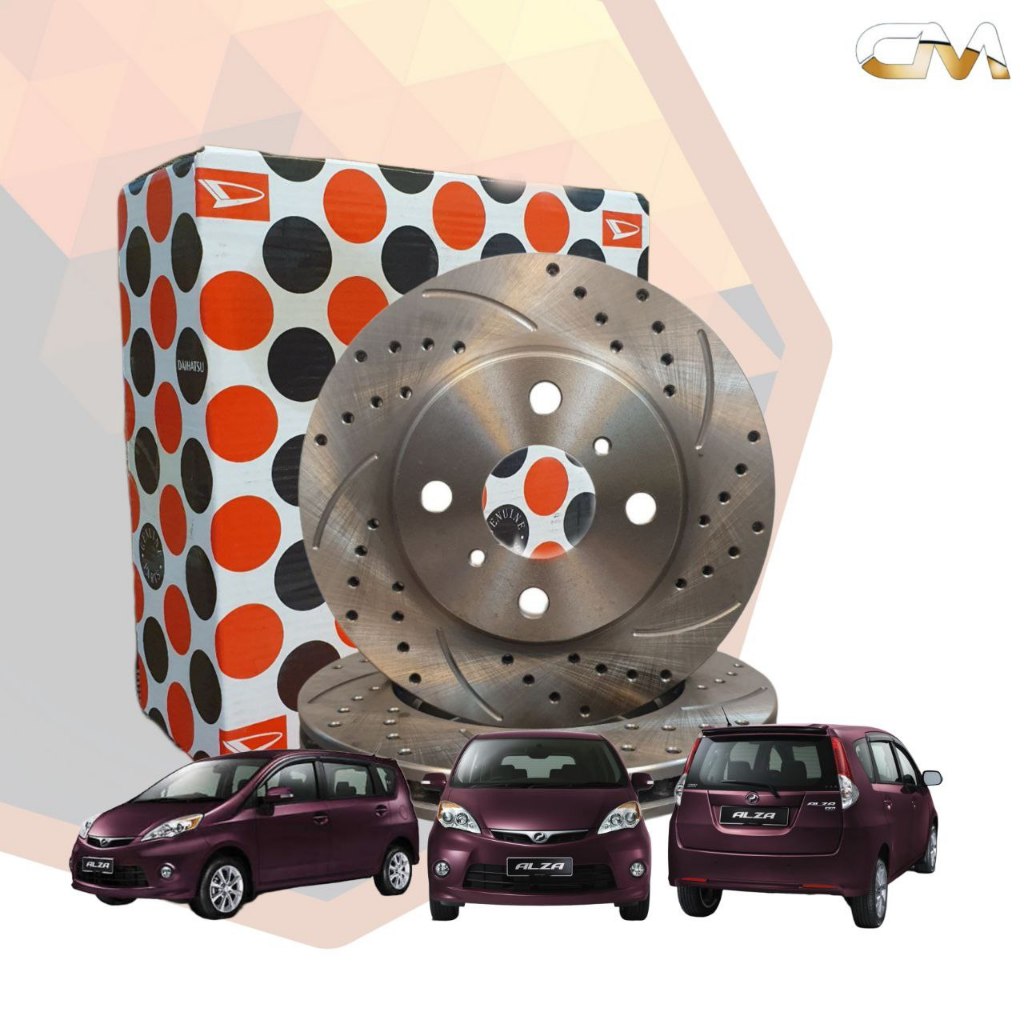 🚨 DAIHATSU 🚨PERODUA ALZA 09-13 / ALZA 14 KE ATAS - FRONT BRAKE DISC ...