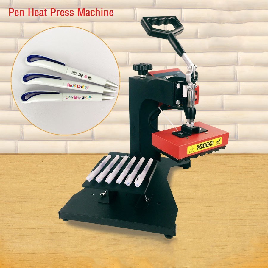 Pen Press Machine Heavy Duty Pen Heat Printing Machine Hot Transfer ...