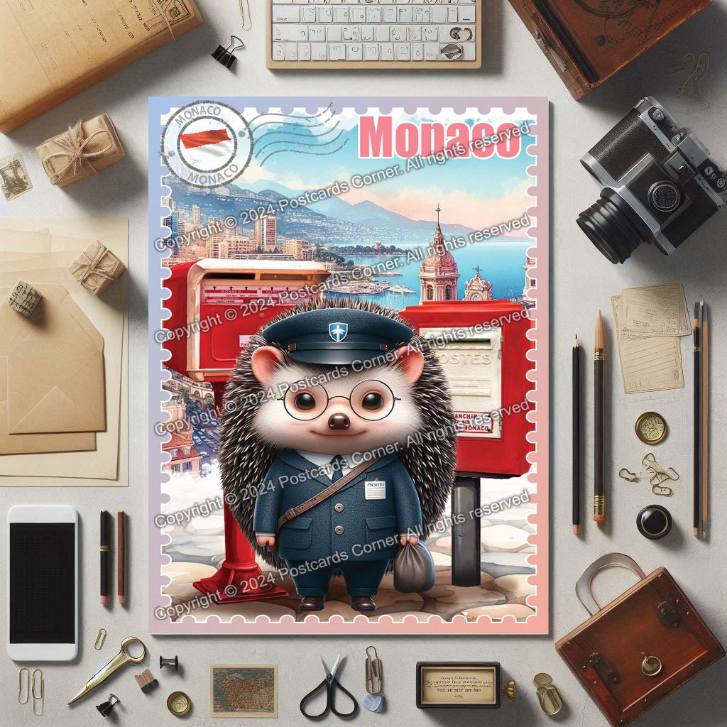 WonderPost Series 3 - Monaco 世界奇妙邮筒系列3-摩纳哥 | Shopee Malaysia