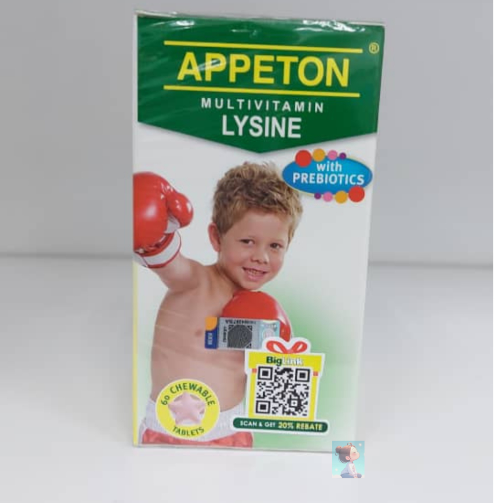 Appeton Multivitamin Lysine With Prebiotic 60's Exp:02/2026 | Shopee ...