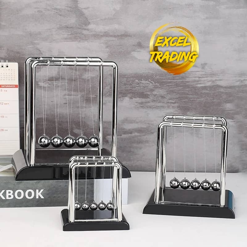 Newtons Ball Newton Cradle Ball Steel Balance Swinging Magnetic Ball ...