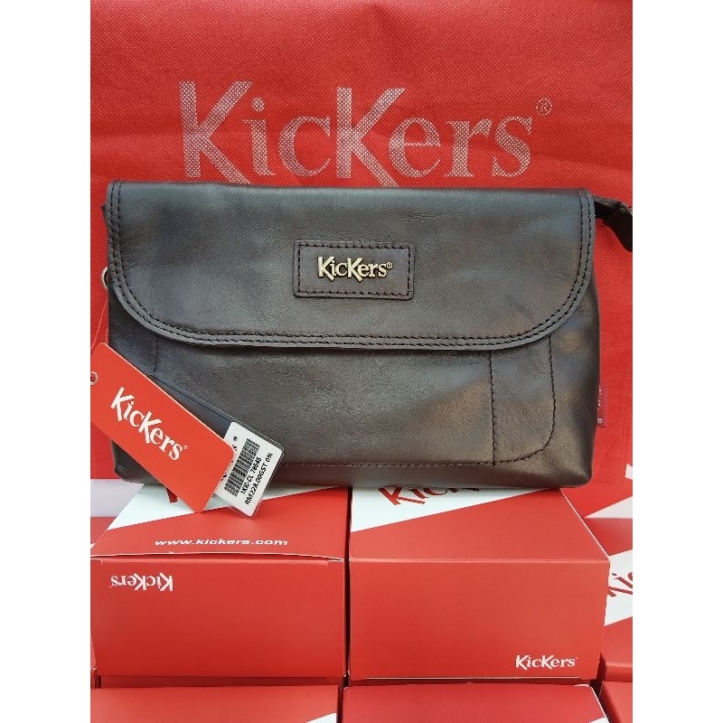 Kickers 100% Original Genuine Top Grain Leather Clutch Hand Bag 👉🏻1KIC ...