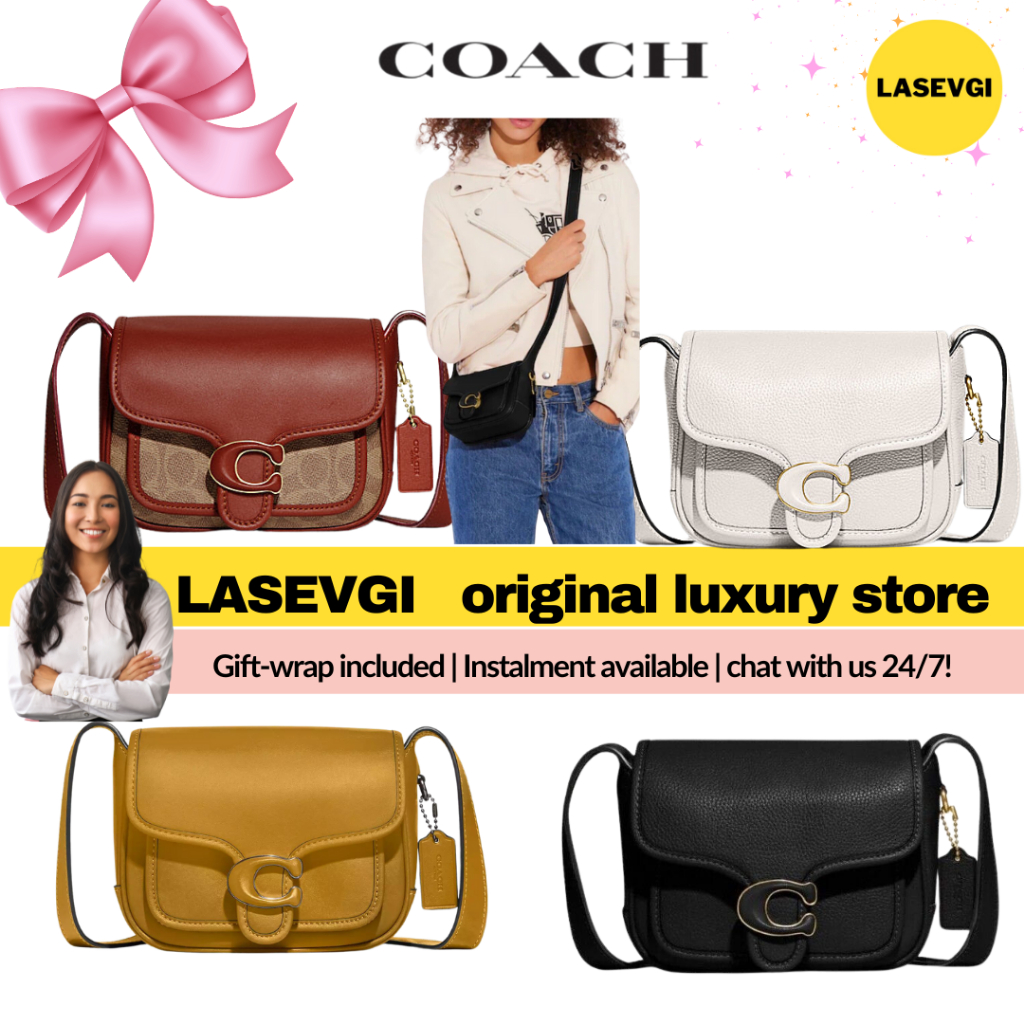 RAYA 2025 ORIGINAL COACH Tabby Messenger 19 Collection Chalk | Black ...