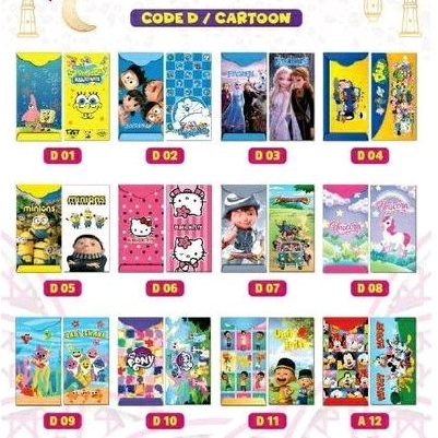 SAMPUL RAYA | CODE D CARTOON | Shopee Malaysia