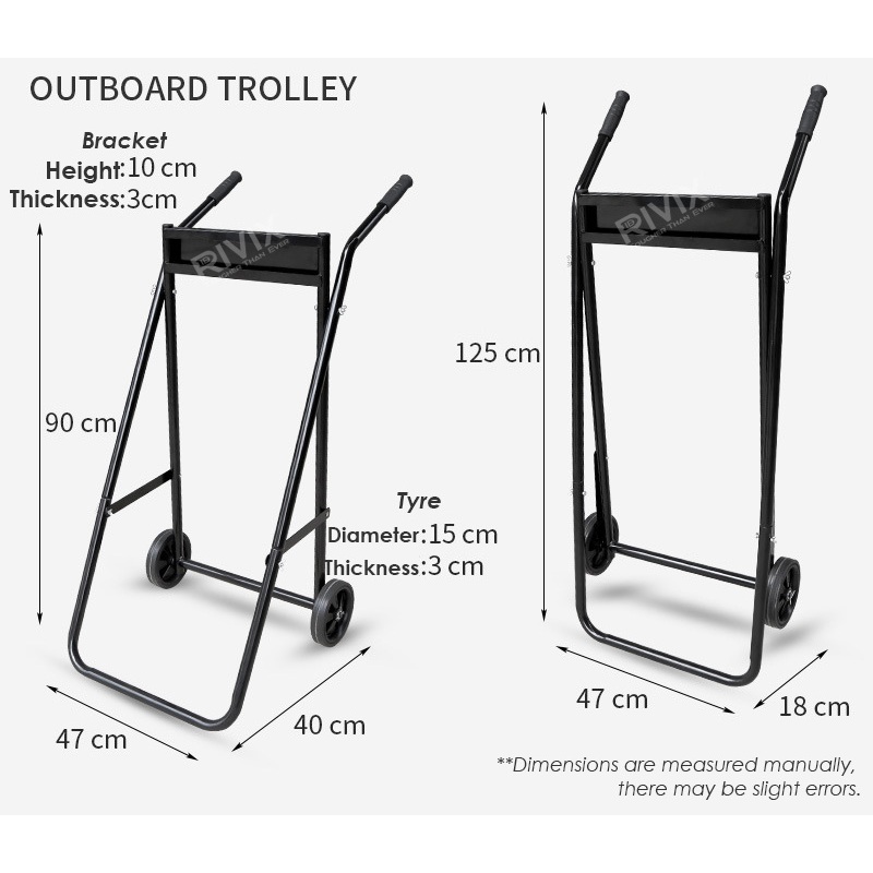 🔥Ready Stock🔥Troli Bot Enjin Senang Lipat Portable Foldable Outboard ...