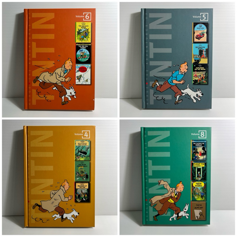 Tintin Volume Comics (Hardcover) | Shopee Malaysia