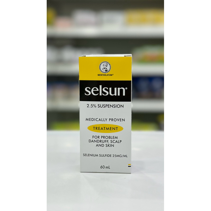 Mentholatum Selsun Shampoo 60mL | Shopee Malaysia