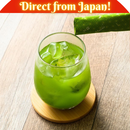 Matcha powder stick type 2g Traditional tea manufacturing company ...