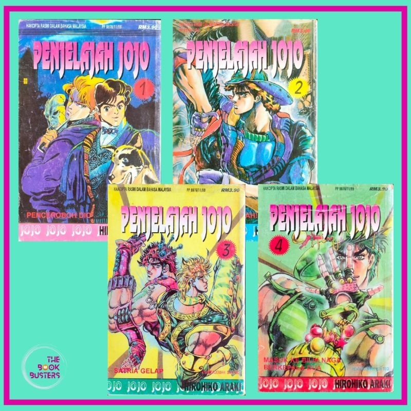 PRELOVED Komik Manga Penjelajah Jojo Karya Hirohiko Araki (Comics House) | Shopee Malaysia