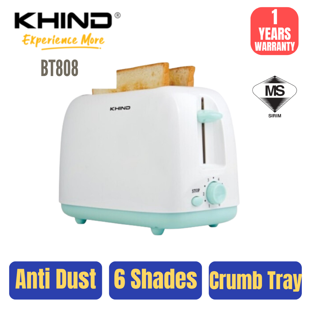 KHIND BREAD TOASTER BT808 | PEMBAKAR ROTI KHIND | Shopee Malaysia