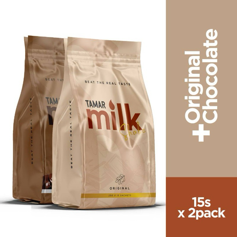 [COMBO] Farra Beauty Tamar Milk Shake Chocolate & Kurma Original HQ ...