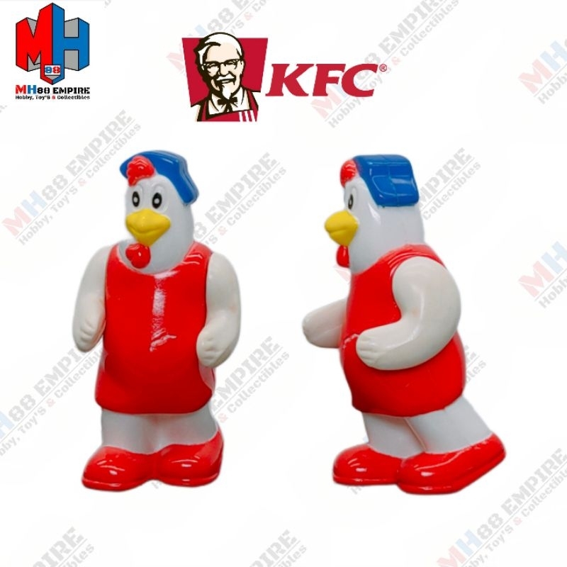 KENTUCKY FRIED CHICKEN KFC CHICKY FIGURE COLLECTION DISPLAY ...
