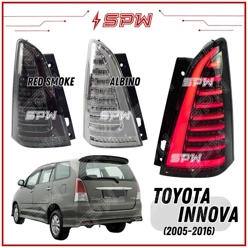 Toyota Innova (2005-2016) LED Tail Lamp Tail Light Taillamp Taillight ...