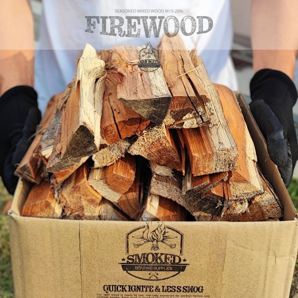 Kayu Api (KERING) Camping BBQ Firewood | Senang Hidup + Api Cantik ...