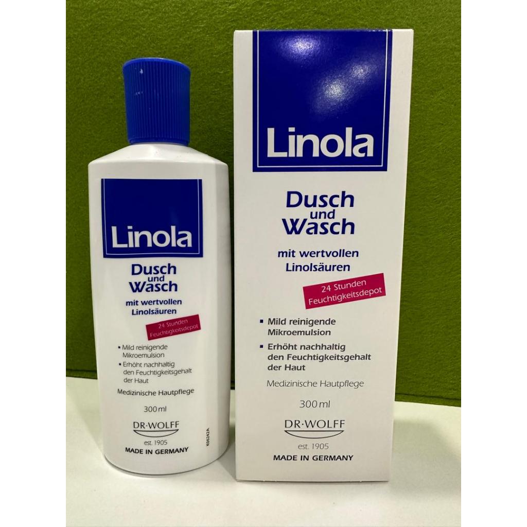 LINOLA SHOWER AND WASH WITH ESSENTIAL LINOLEIC ACIDS 300ML | Shopee ...