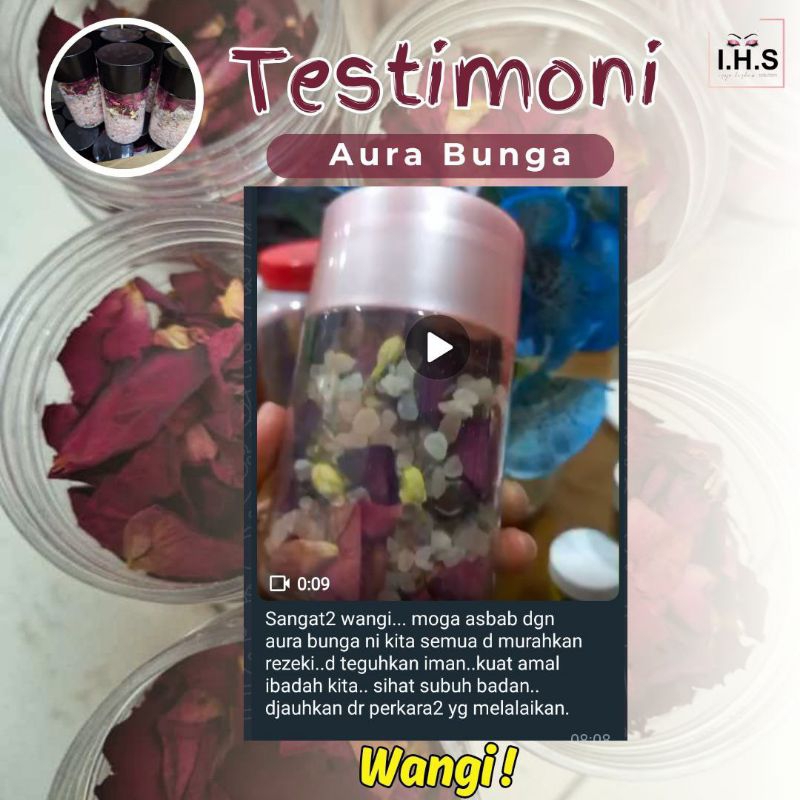 AURA BUNGA / MANDI BUNGA / MANDI AURA BUNGA DAN GARAM | Shopee Malaysia