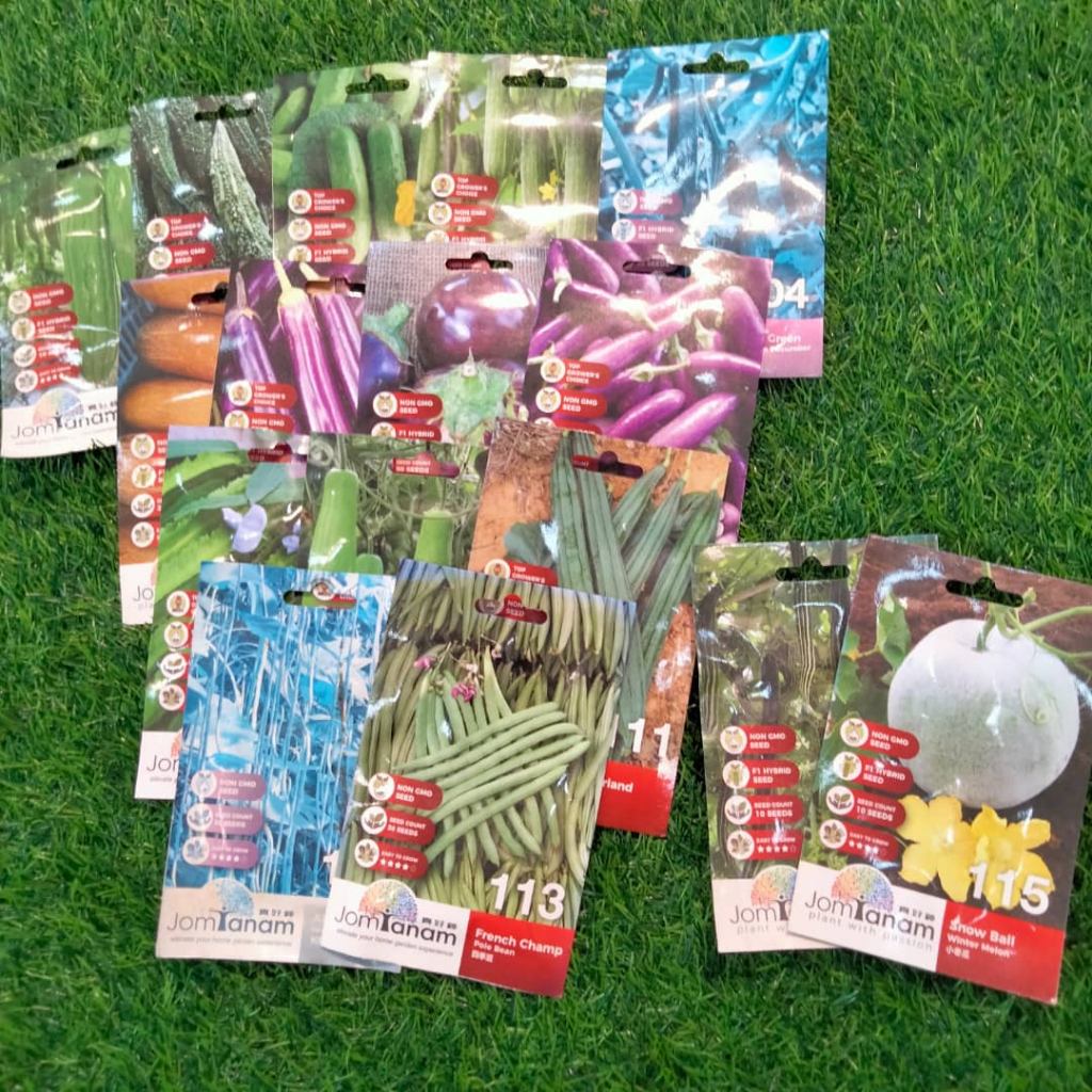 Jom Tanam Seeds - Vegetable | Shopee Malaysia