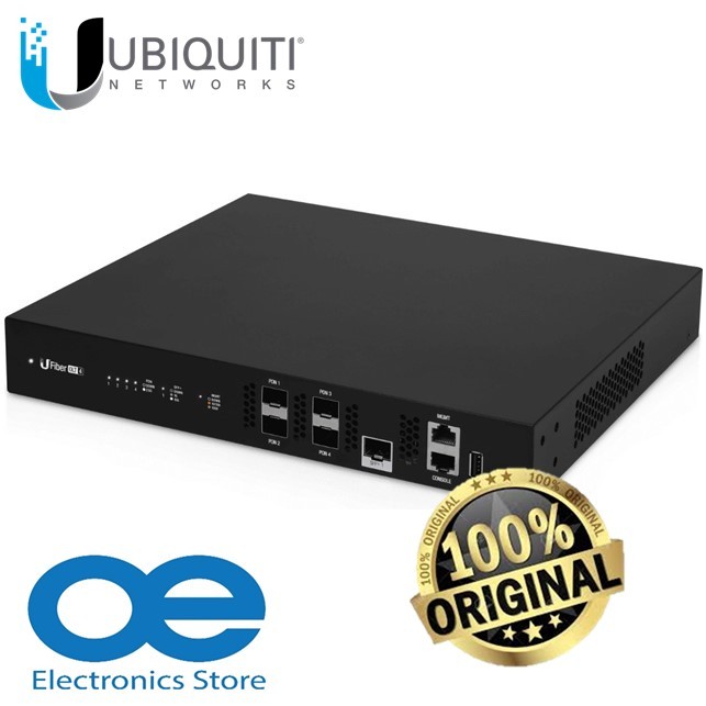MikroTik UF-OLT-4 Network 4x GPON SFP and 1x SFP+ Ports Optical Line ...