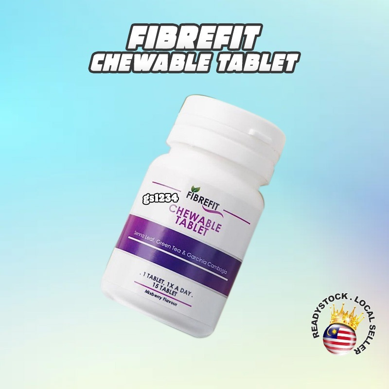 FIBREFIT CHEWABLE TABLET (15 pcs) NURFELLA BEAUTY | Shopee Malaysia