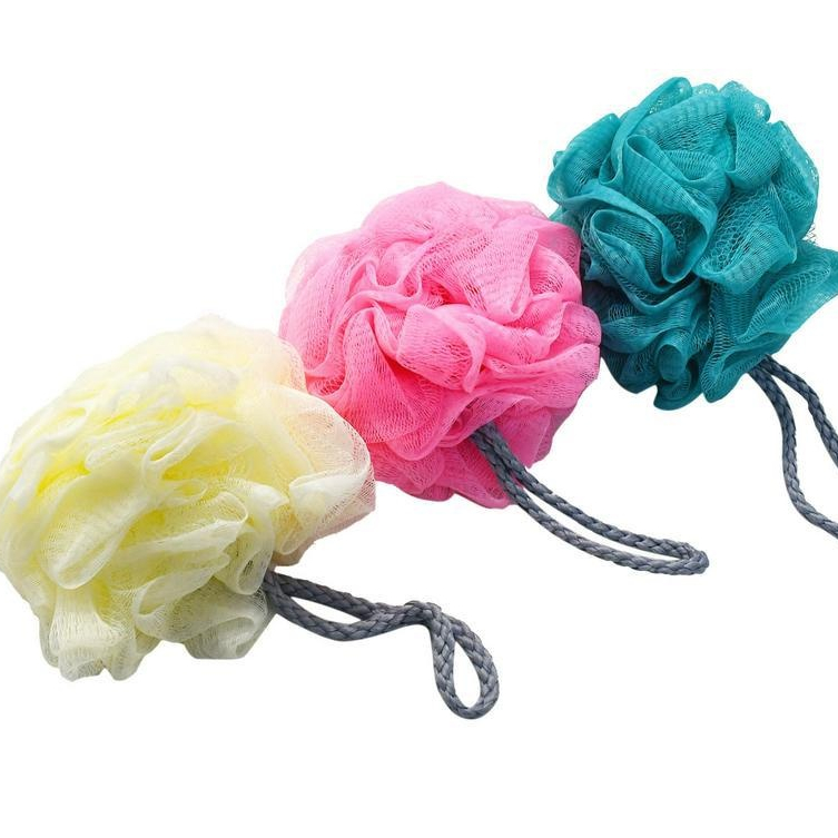 Verona Plus Shower Puff/ Bath Balls / Bath Sponge (3pcs/pack) | Shopee ...
