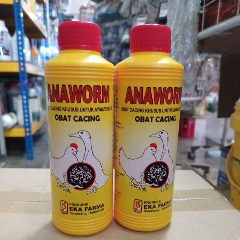(24botol)anaworm ubat cacing untuk ayam&itik200ml | Shopee Malaysia