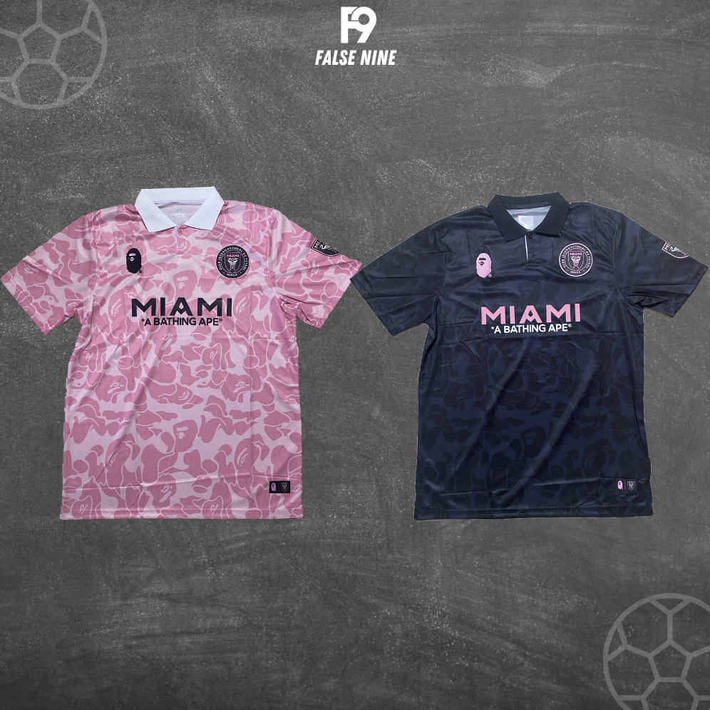 INTER MIAMI X BAPPEE 2023/24 HOME/AWAY KIT POLO | Shopee Malaysia