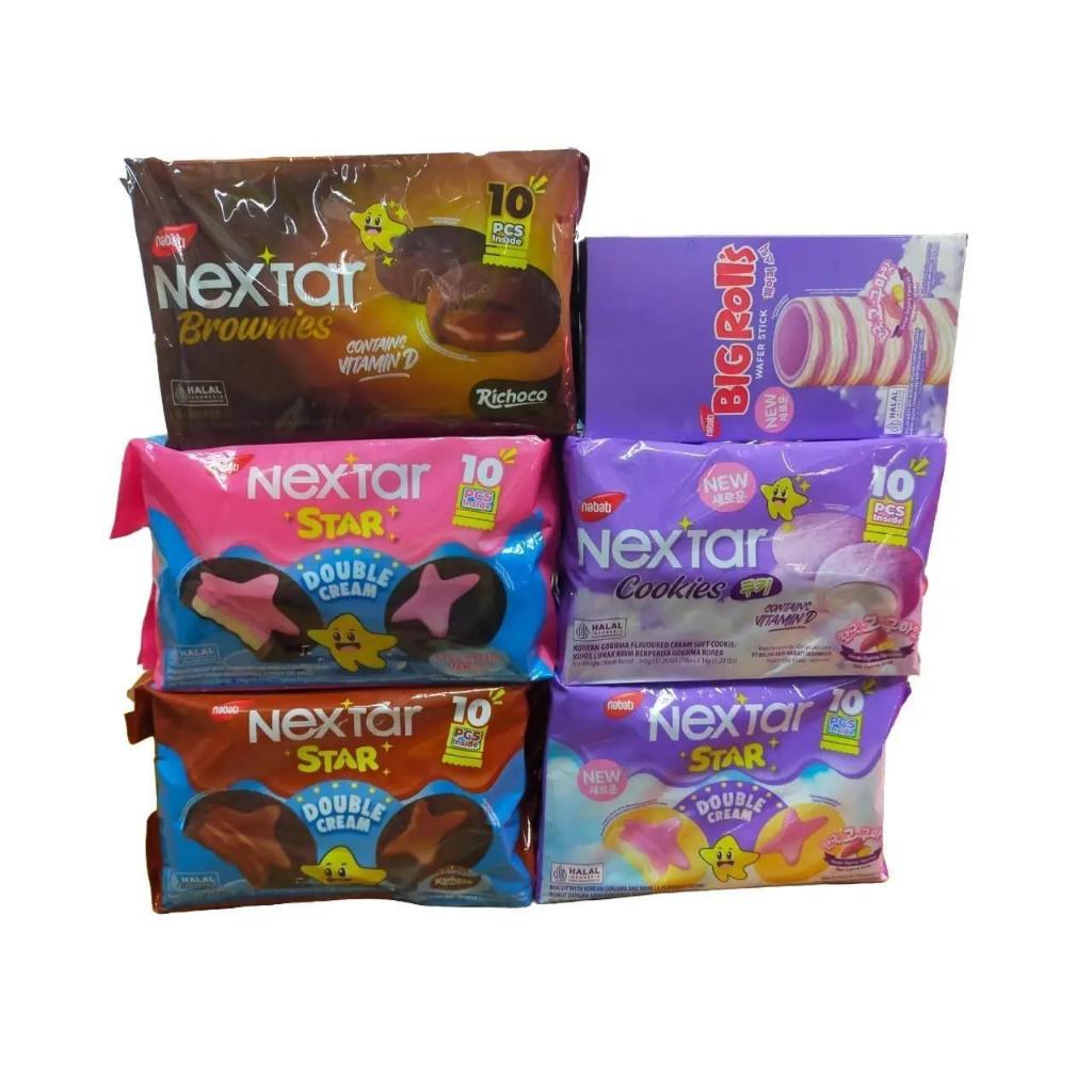 NABATI NEXTAR STAR DOUBLE CREAM/WAFER STICK 10'Sx31g | Shopee Malaysia