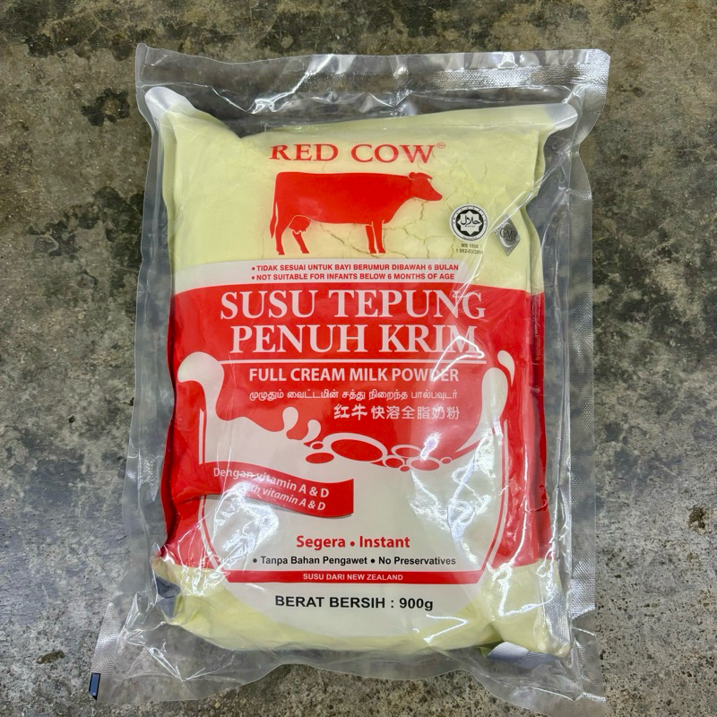 RED COW Full Cream Milk Powder 900g | Shopee Malaysia