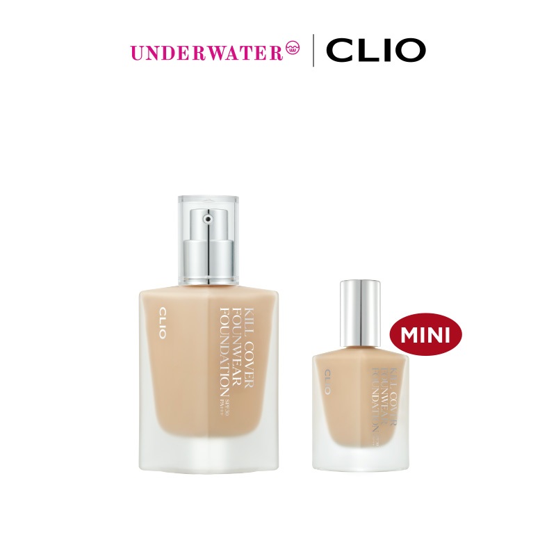 CLIO Kill Cover Founwear Foundation SPF30 PA+++ - 3 Colours | Shopee ...