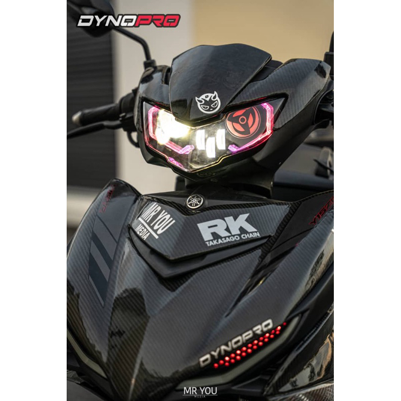 DYNO PRO LAMPU DEPAN Y15 LC V8 SHARINGAN NARUTO SHARINGAN HEAD LAMP ...