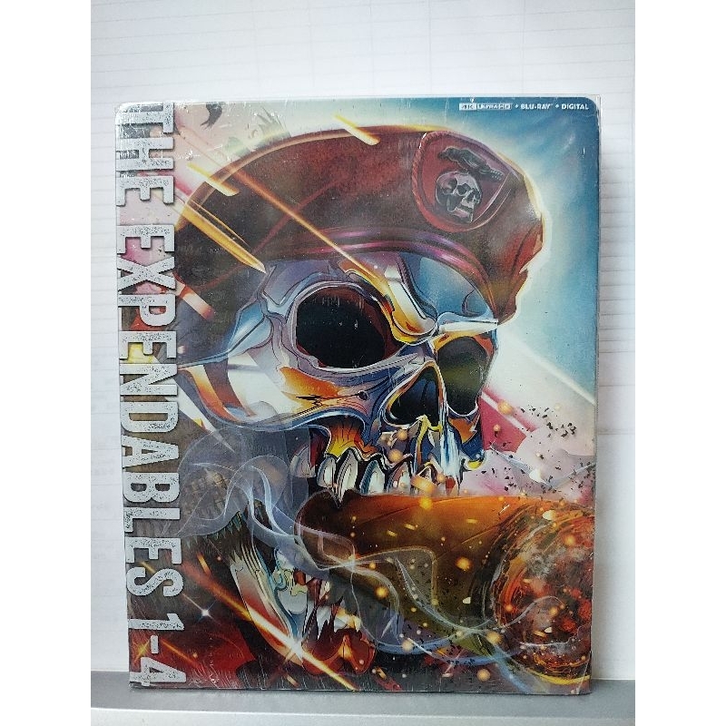 The Expendables 1-4 Collection Steelbook 4K [ Blu-Ray ] | Shopee Malaysia