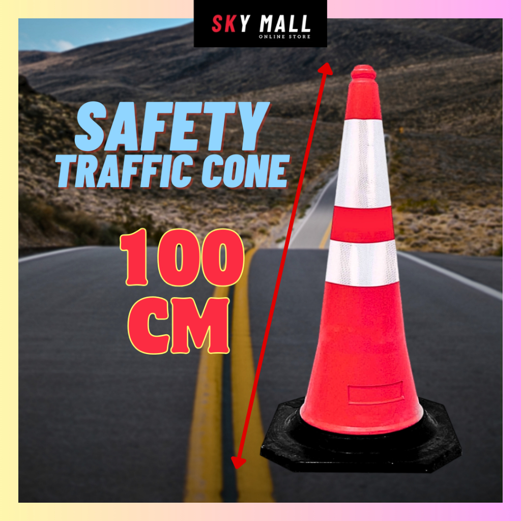 40"/1Meter Safety Traffic Cone /Traffic Safety Cone / Road Block Cone ...