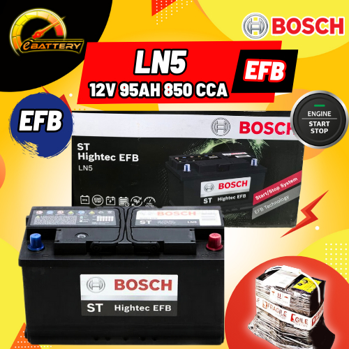 LN5 EFB AGM | DIN100 BOSCH ST HIGHTEC EFB AGM Car Battery Mercedes Benz Porsche BMW Audi Volvo ...