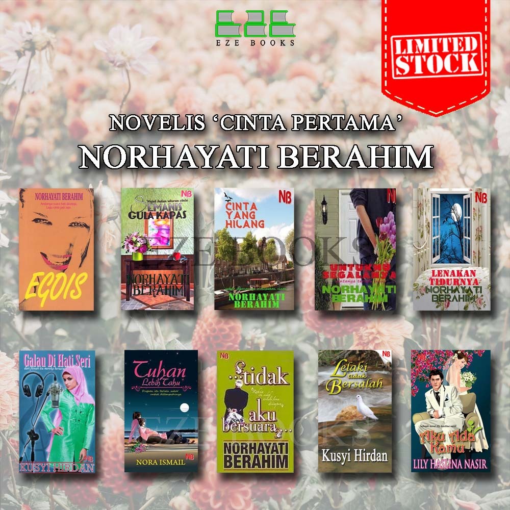 (EZE) NOVEL MELAYU NORHAYATI BERAHIM | NOVELIS CINTA PERTAMA | NB KARA | Shopee Malaysia