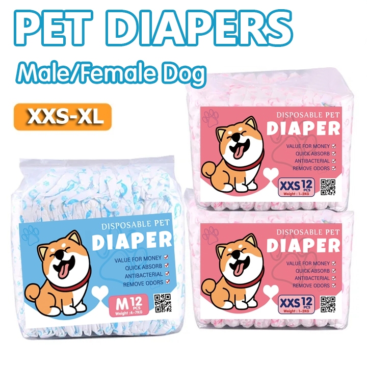 Pet Dog&Cat diapers absorption 36pcs set Rapid Disposable Cats Supplies ...