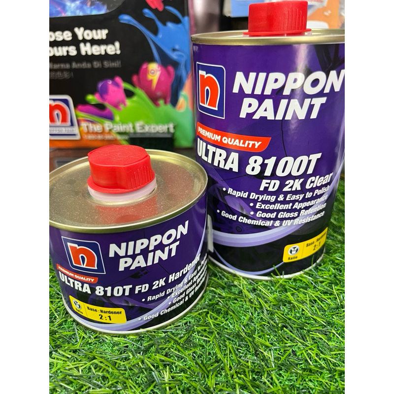 Nippon ULTRA 8100T FD 2K Clear 2:1 (45minit can polish) | Shopee Malaysia