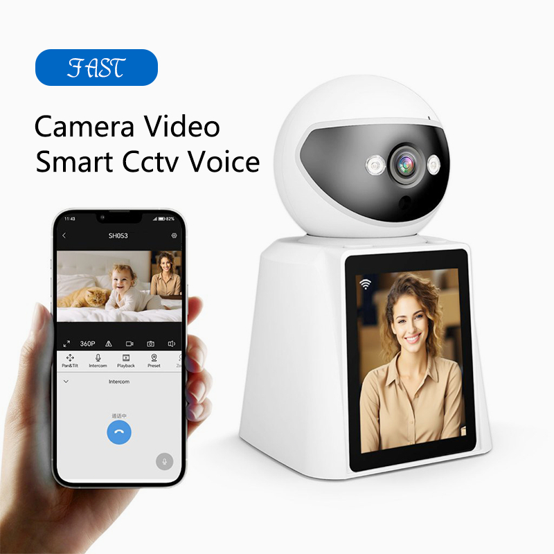 Camera Video Calling Smart Camera CCTV with Voice, 1-Key Video Call ...