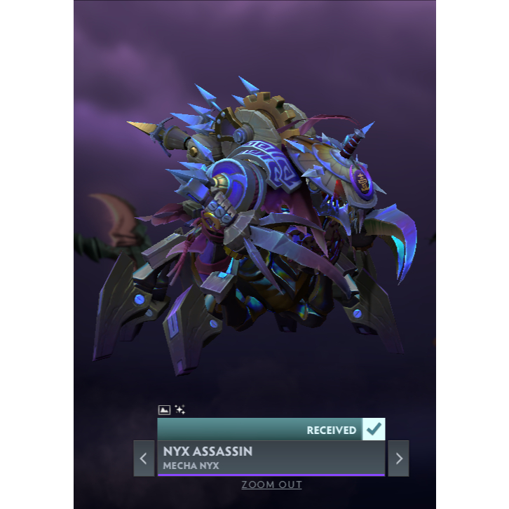 Nyx Assassin - Mecha Nyx - Crownfall 2024 Collector's Cache - Dota 2 (Need 30 Days Friend on ...