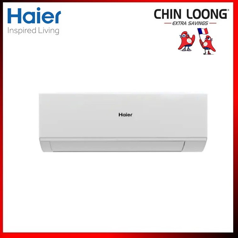 [NEW AIRCOND] HAIER 1.0HP UV COOL SMART R32 Inverter Air-conditioner -HSU-10VRA22 / [5 STAR ...
