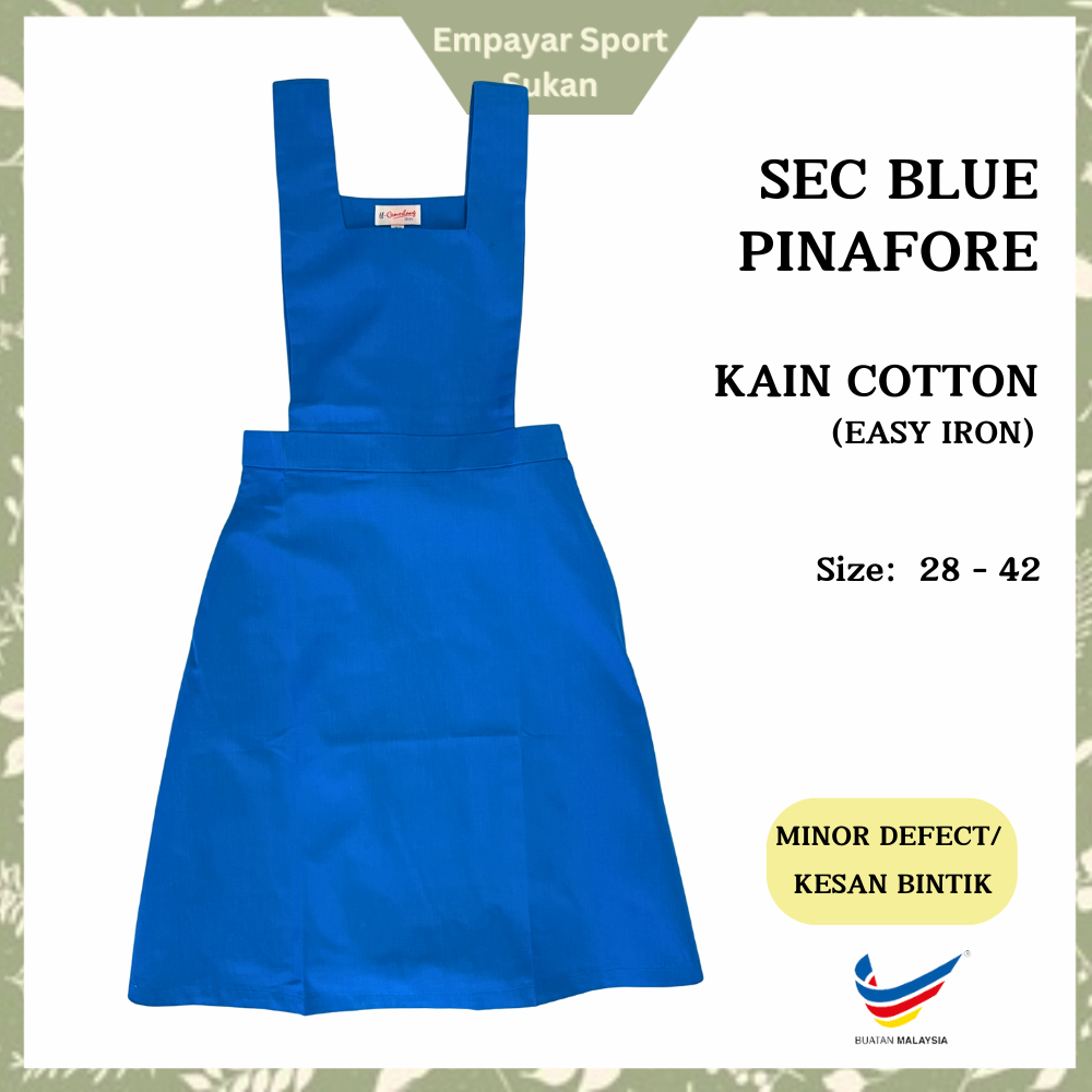 Pinafore Blue Secondary School/ Pinafore Biru Sekolah Menengah - Kesan ...