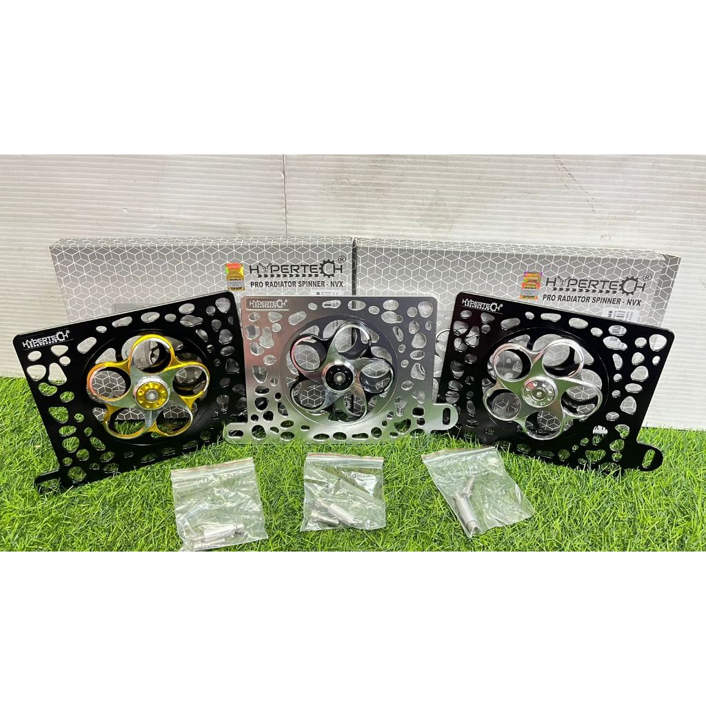 RADIATOR COVER NVX V1 NVX V2 SPINNER HYPERTECH 100% ORIGINAL COVER ...