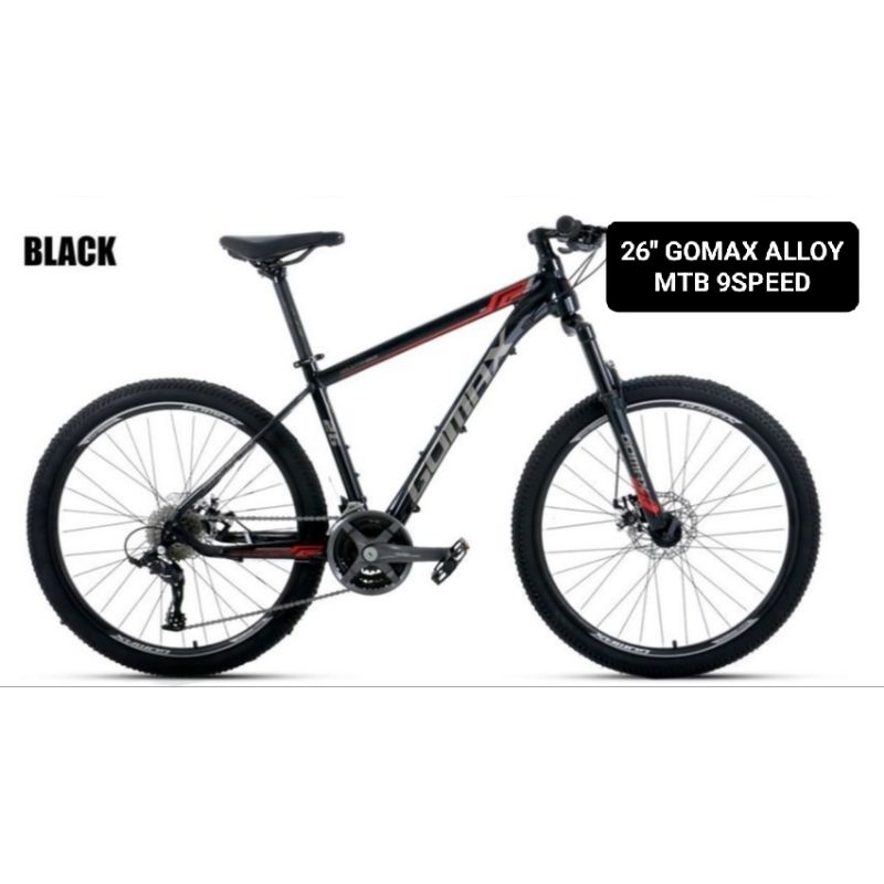 💯SIAP PASANG💯 26" Gomax Alloy Mountain Bike MTB | Shopee Malaysia
