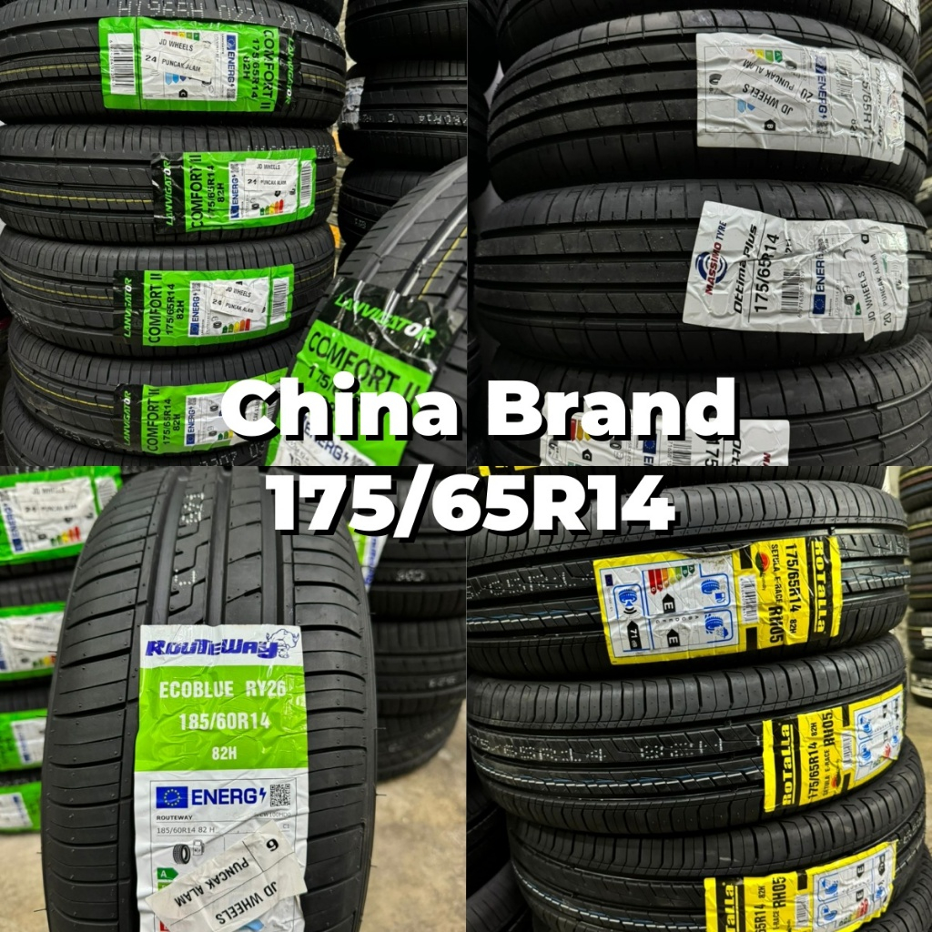 🆕Tayar Tyre Tire 175 65 14 China Brand (2024) | Shopee Malaysia