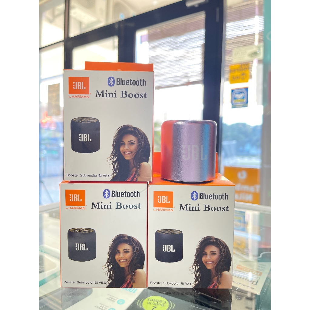 JBL Bluetooth Mini Boost Speaker | Shopee Malaysia