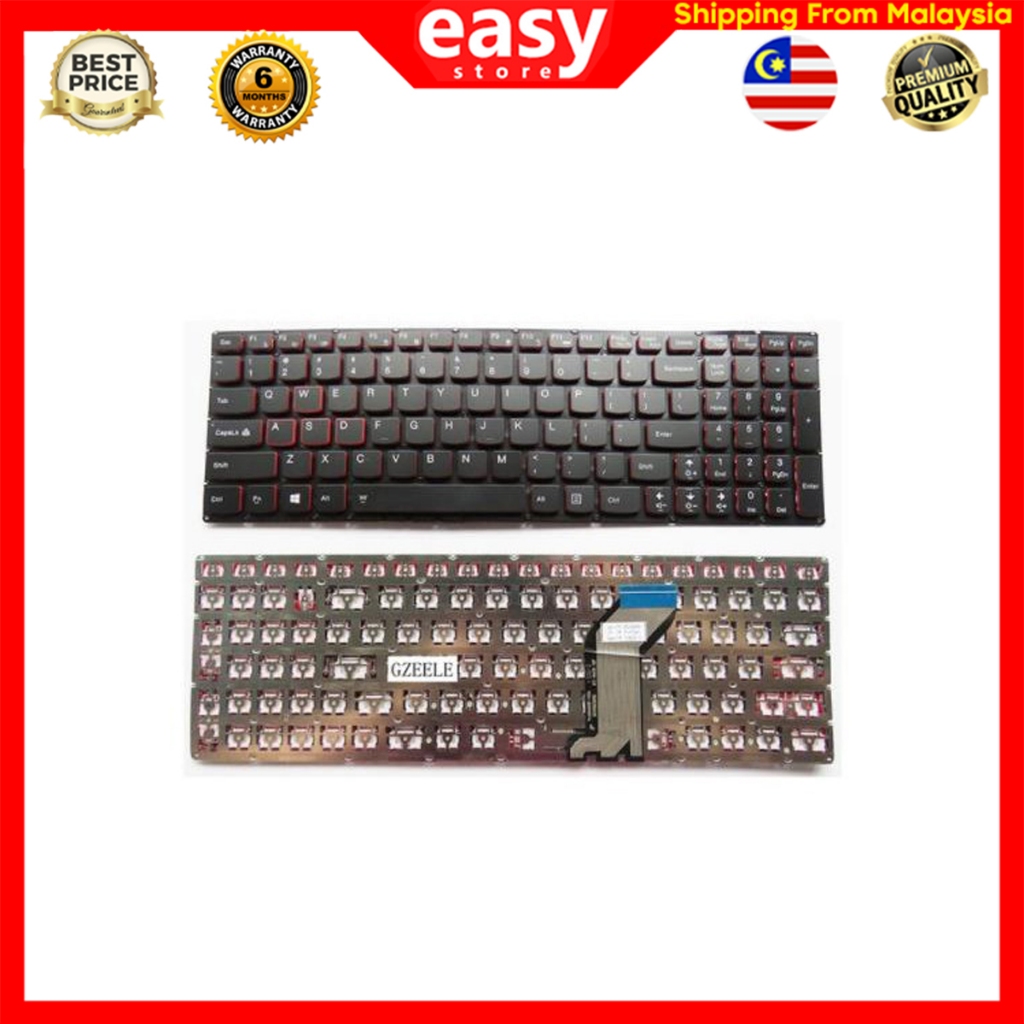 Lenovo ideapad 15 Y700 700-15ISK 80RU Laptop Keyboard | Shopee Malaysia