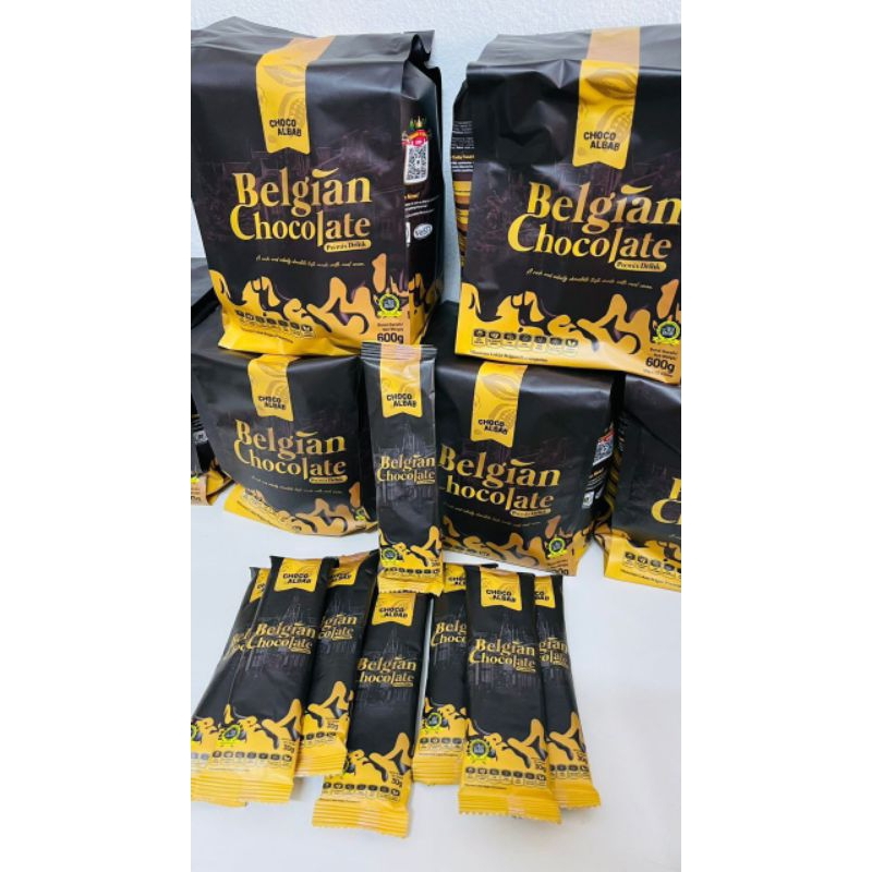 💯 ORIGINAL HQ / 🔥 READY STOK BELGIAN CHOCOLATE DRINK CHOCO ALBAB ...