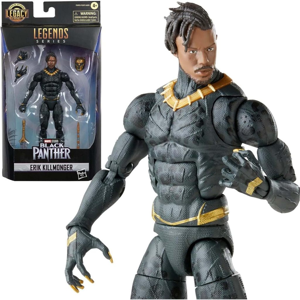 Marvel Legends Series Black Panther Legacy Collection Killmonger 6-inch ...
