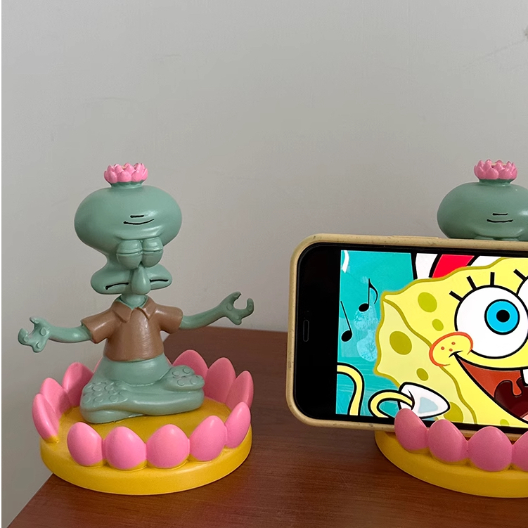 🔥【Ready Stock】🔥 Spongebob Squidward Phone Stand Phone Holder Creative ...