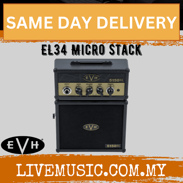 EVH 5150III EL34 Micro Stack Guitar Amplifier | Shopee Malaysia